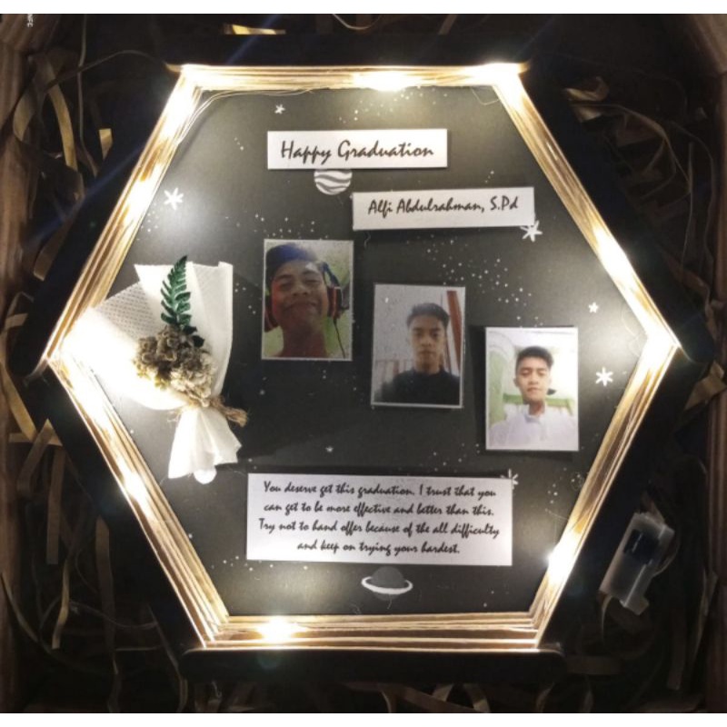 Jual Ready, Proses 1 hari jadi !! Flowers In Frame Termurah !! Kado anniversary / Kado ulang ...