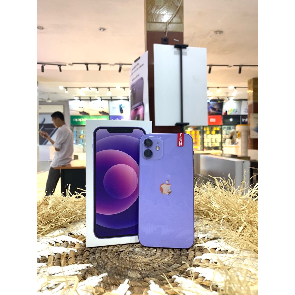 Jual IP 12 64GB,128GB White - Second Original (iBox) | Shopee Indonesia