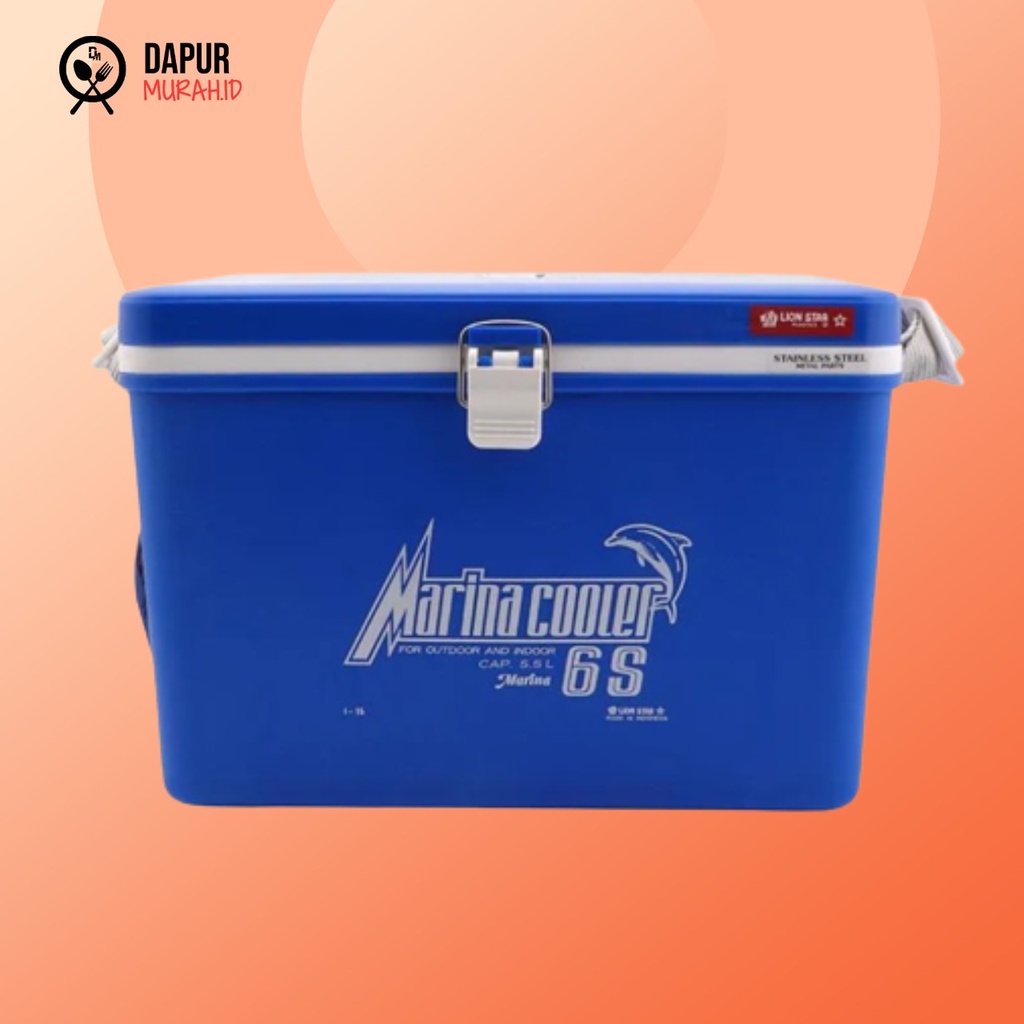 Jual DM - Lion Star Marina Cooler Box Es 5,5Liter - 10LiterKotak Es ...