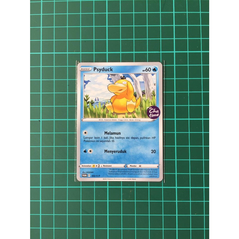 Jual Psyduck Non Foil Promo Chatime Kartu Pokemon TCG Indonesia ...