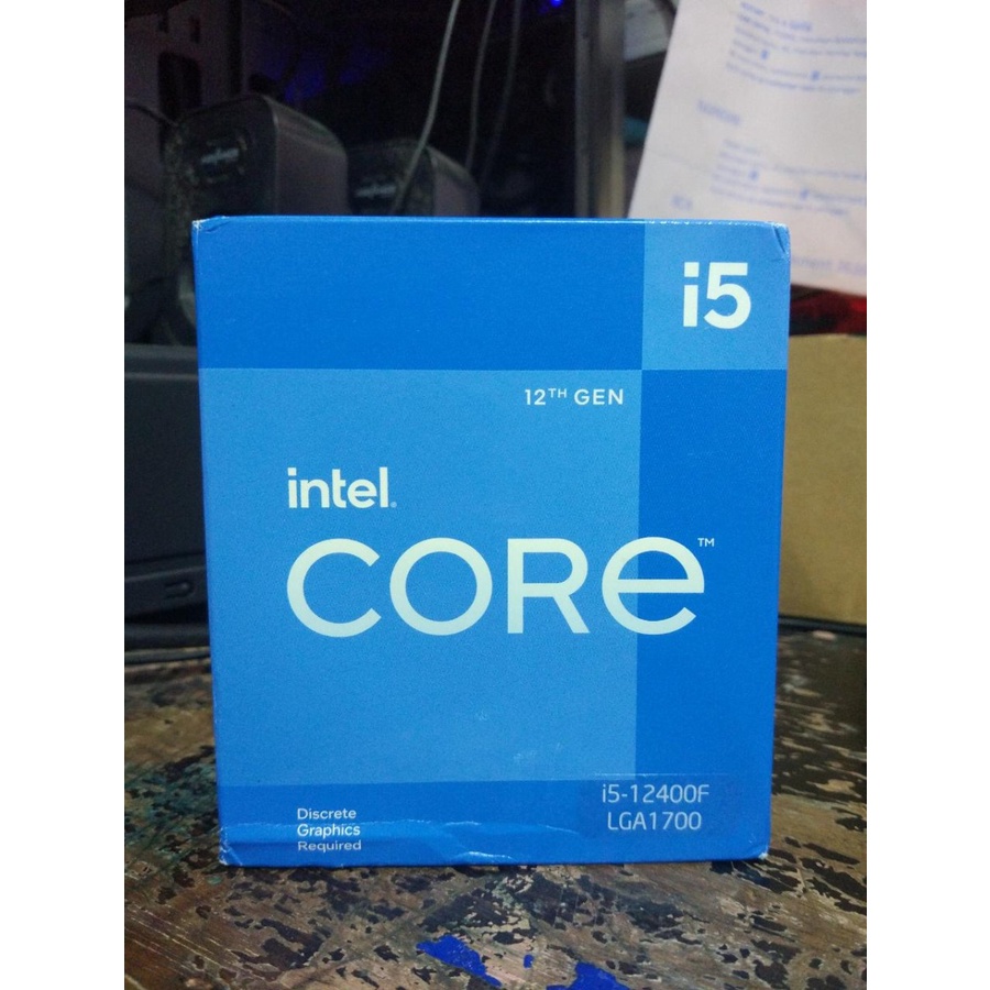Jual PROCESSOR INTEL CORE I5 12400F LGA 1700 BOX | Shopee Indonesia