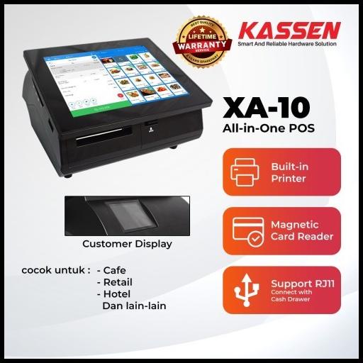 Jual Pos Kasir - Pos Android Xa-10 Kassen Xa10 All In One Android ...