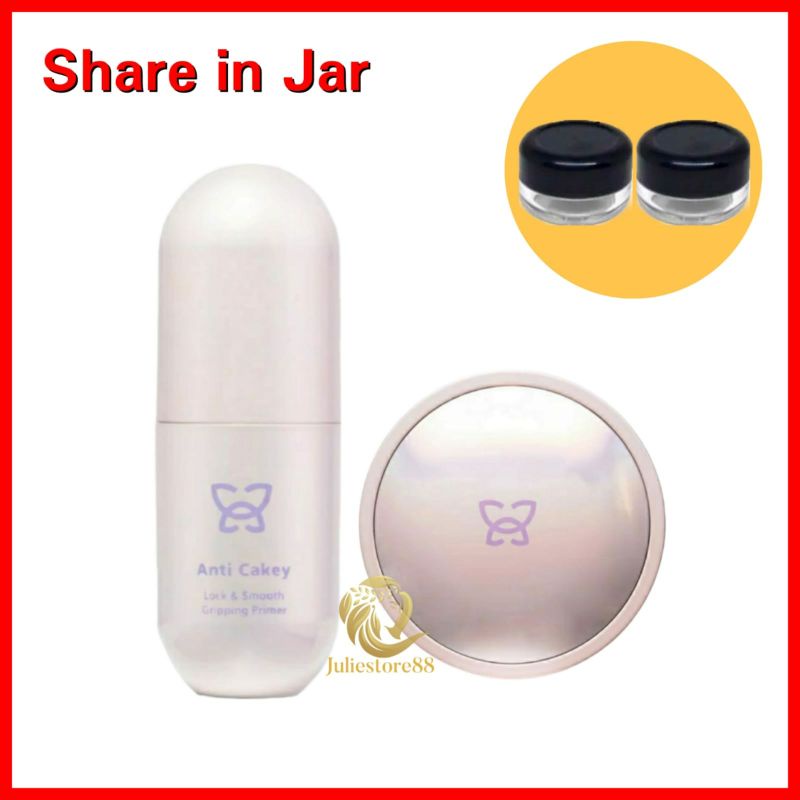 Jual (SHARE IN JAR) MOP Mother of Pearl Anti Cakey Primer Microblur ...