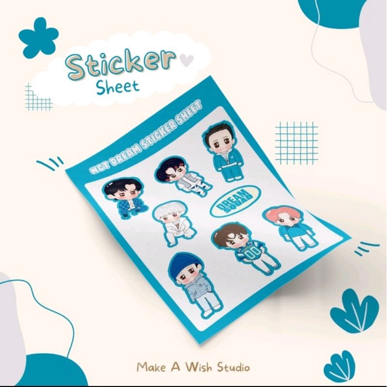 Jual CUSTOM STICKER SHEET | Shopee Indonesia
