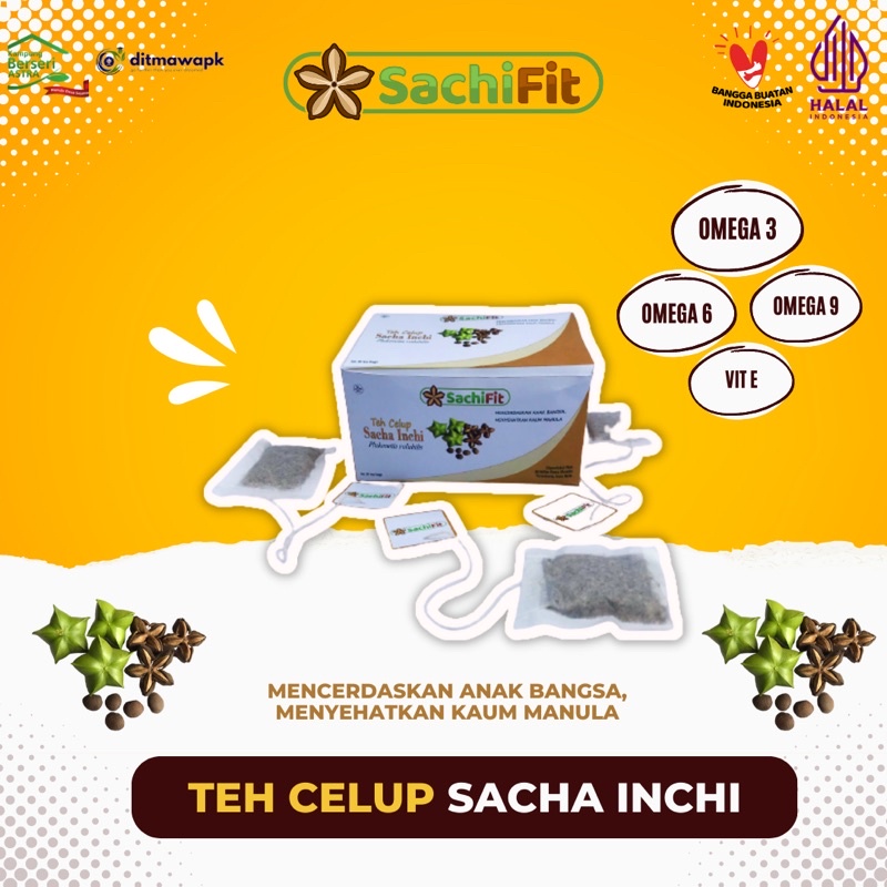 Jual SachiFit Teh Celup Sacha Inchi | SachiFit Sacha Inchi Tea Bag ...