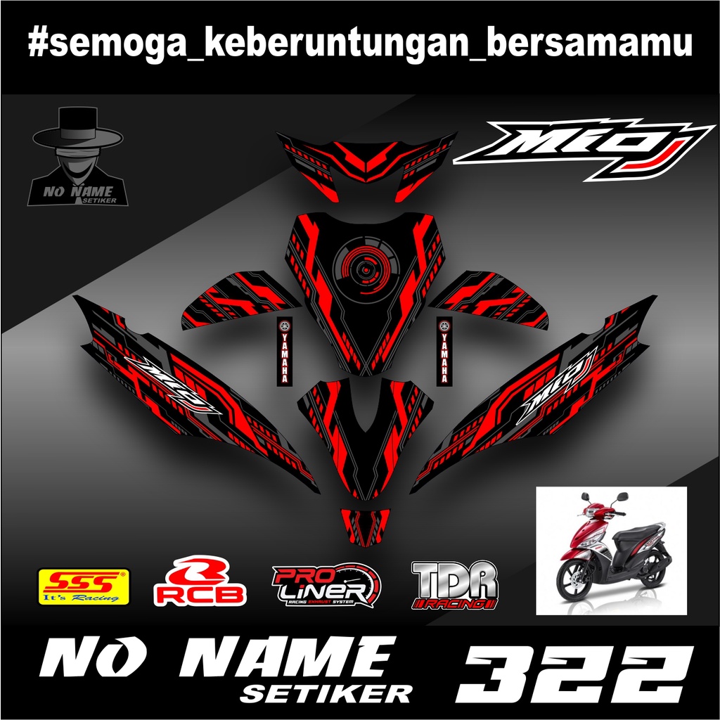 Jual decal stiker mio j full body (322) stiker decal sticker | Shopee ...