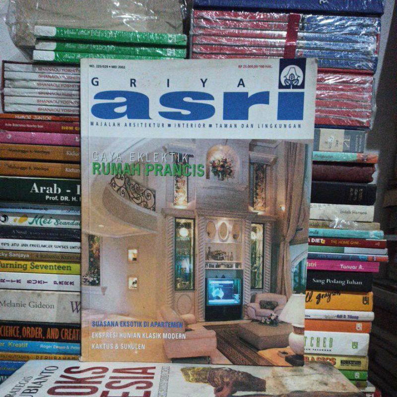 Jual MAJALAH ORIGINAL GRIYA ASRI MAJALAH ARSITEKTUR INTERIOR TAMAN DAN ...
