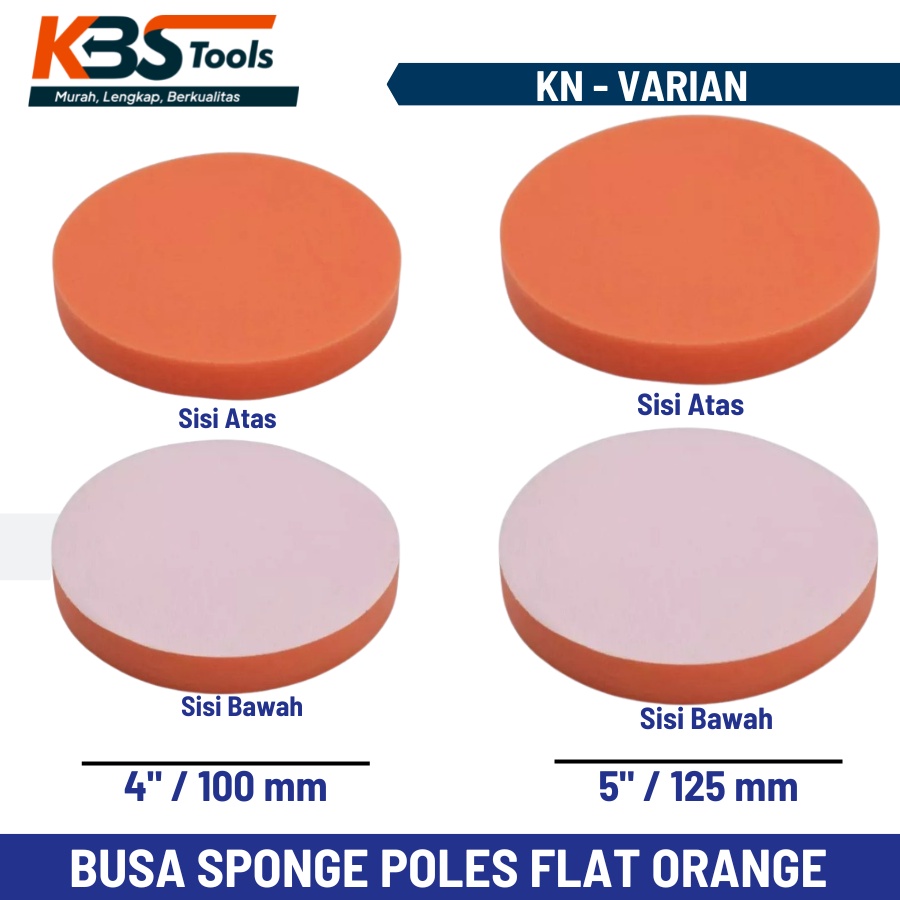Jual Busa Sponge Poles 4 Inch 5 Inch / 4" 5" Flat - Poles Body Mobil ...