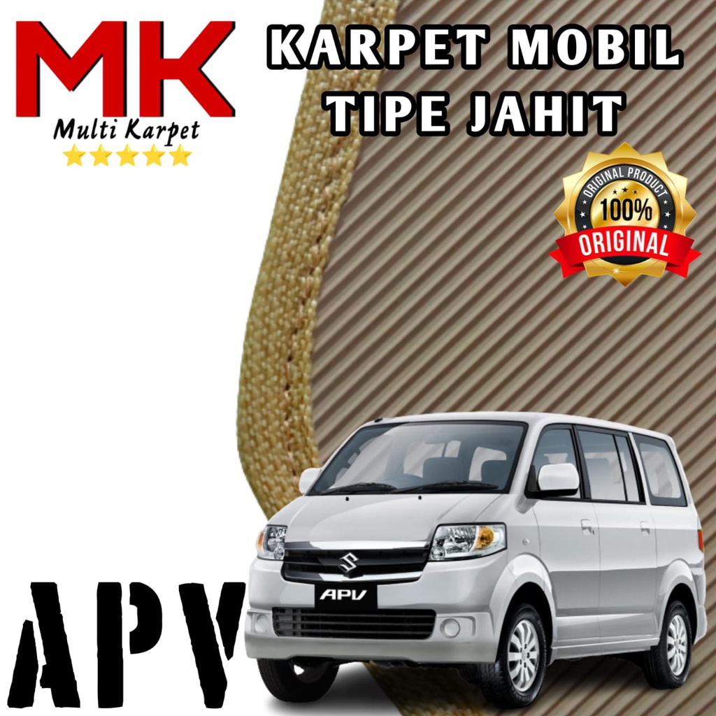 Jual KARPET MOBIL SUZUKI APV ARENA LUXURY CAPTAIN SEAT FULL SET BAGASI ...