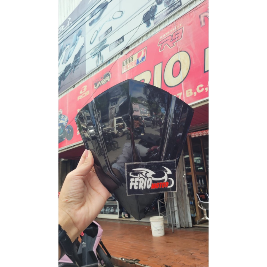 Jual VISOR MOTOR VARIO160 CBS FULL HITAM KARBON | Shopee Indonesia