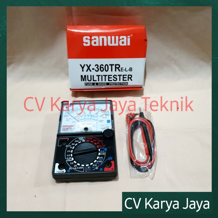 Jual Multitester Analog Sanwai / Avometer Multi Tester YX-360TR ...