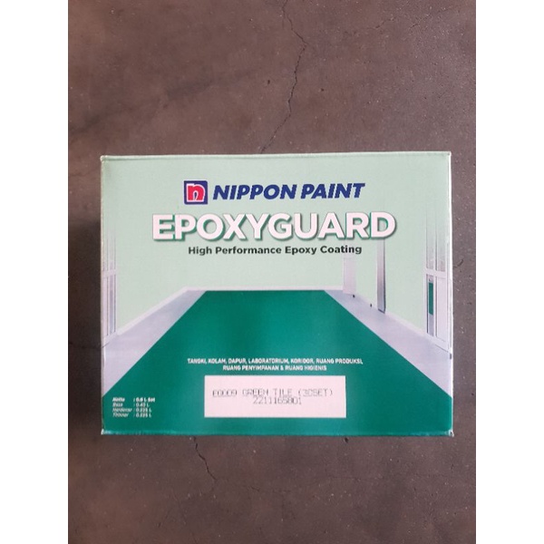 Jual EPOXYGUARD Cat khusus lantai / Cat Koridor / Cat tangki 1 ltr ...