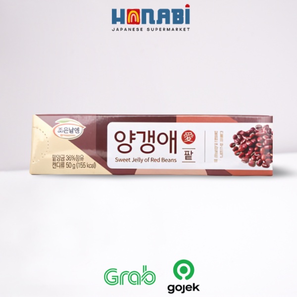 Jual O-Happyday Sweet Jelly Redbean 50g - Yanggaeng Yokan Rasa Kacang ...