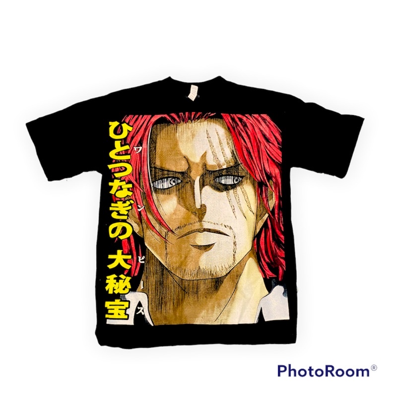 Jual T-Shirt One Piece Shanks by onepiece x Anvil | Shopee Indonesia