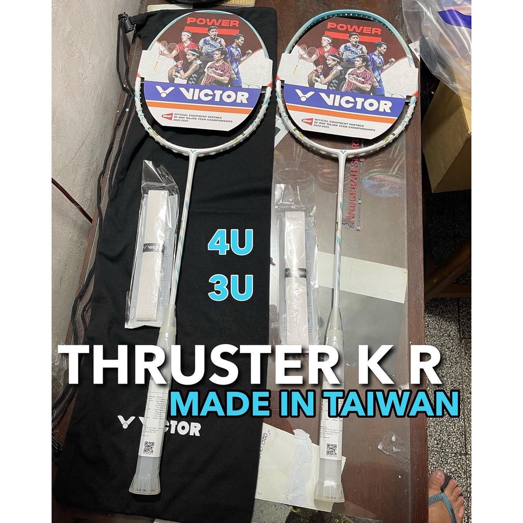 Jual Raket Badminton Victor Thruster K R Tk R Original Shopee Indonesia