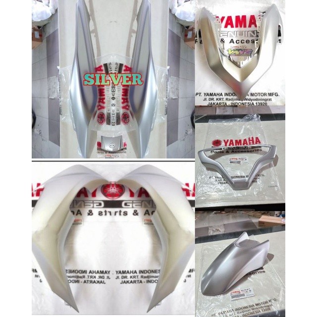 Jual BODY HALUS SET AEROX CONNECTED HITAM MERAH SILVER ABU-ABU PAR ...