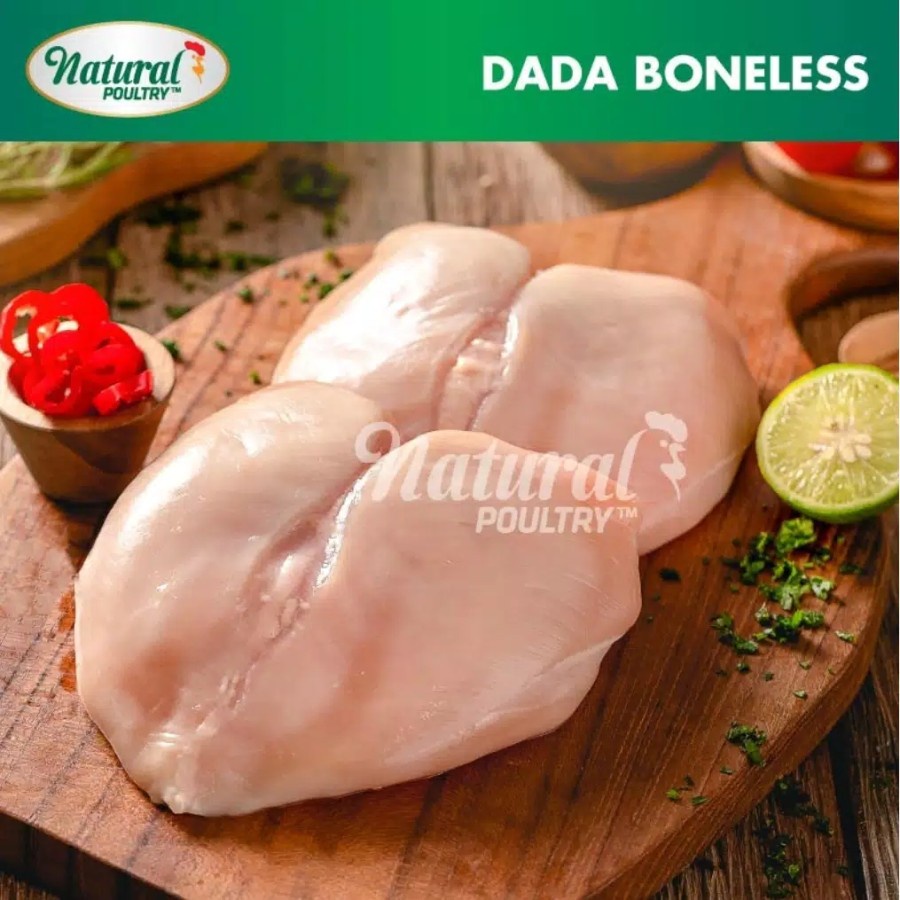 Jual Dada Fillet Boneless Chicken Breast Probiotik Organik 500gr ...