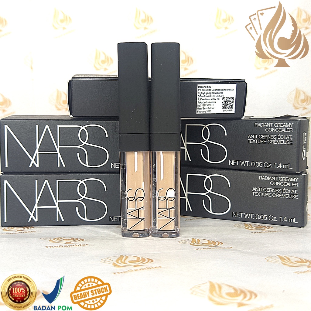 Jual PROMO NARS Radiant Creamy Concealer Custard Mini Travel Full Size ...