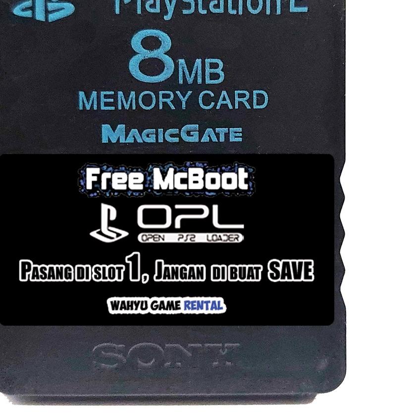 Jual EXCLUSIVE!Memory Card PS2 MCBOOT PS2 Tebal dan MC BOOT Slim Seri 7|RA3 | Shopee Indonesia