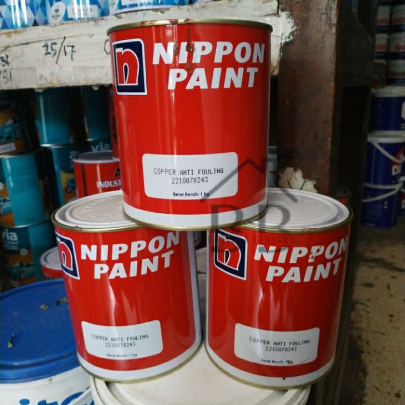 Jual Nippon Paint Copper Paint Anti Fouling 1 KG | Shopee Indonesia