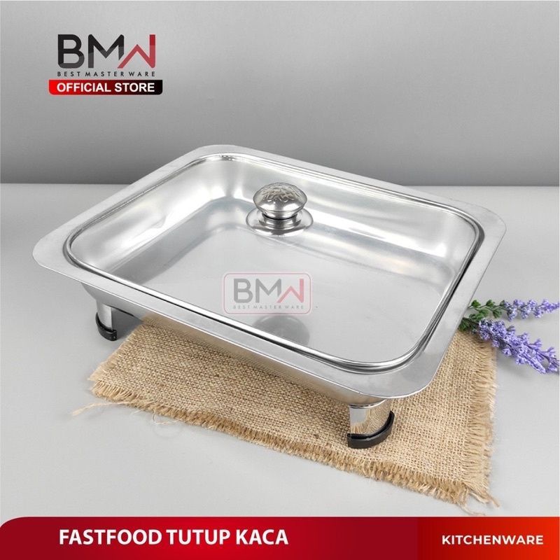 Jual Prasmanan Full Kaca Fast food Dish Prasmanan Tempat Saji Tutup ...