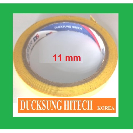 Jual Isolasi Trafo ferit lebar ukuran 11 mm Kuning Original Ducksung Hitech | Shopee Indonesia