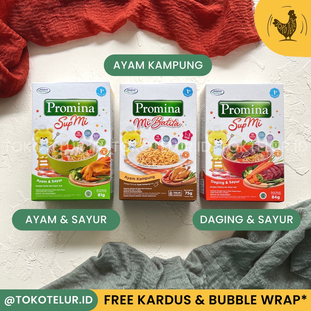 Jual PROMINA - Sup Mi dan Batita / Supmie untuk Anak Bayi NO MSG ...