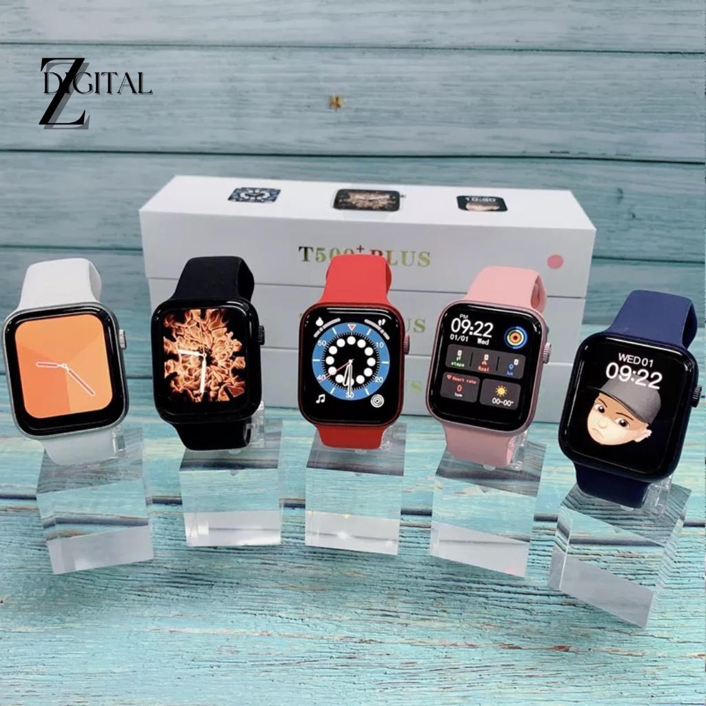 Jual NEW Smartwatch / Jam tangan pintar T55 T500 T500+ Premium High Quality | Shopee Indonesia