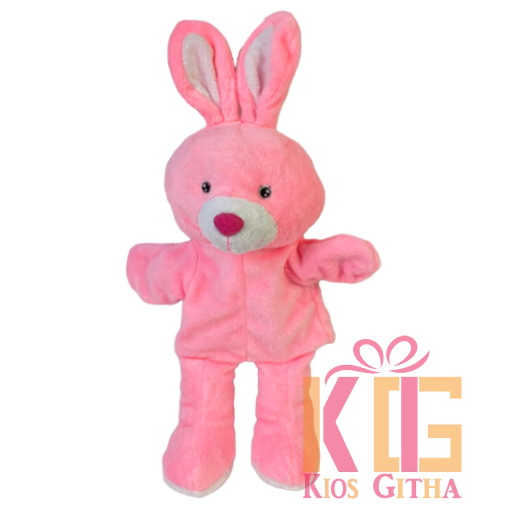 Jual Boneka Tangan Binatang Hand Puppet Bisa Custom sablon Nama Animal ...