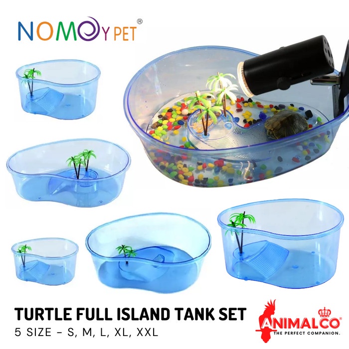 Jual TURTLE TANK SIZE S M L AQUARIUM VIVARIUM TEMPAT BAK EMBER KOLAM ...