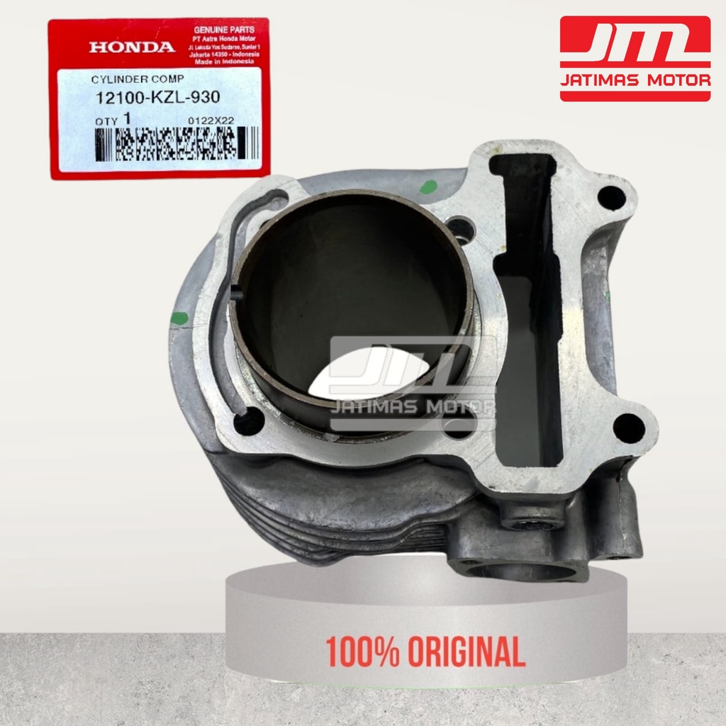 Jual 12100-KZL-930 Blok seher cylinder comp beat scoopy spacy vario 110 ...