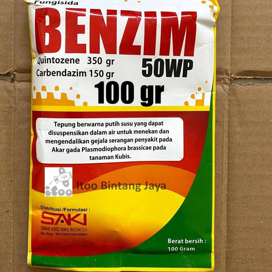 Jual Harga Update Fungisida Layu Fusarium BENZIM karbendazim kuintozen ...