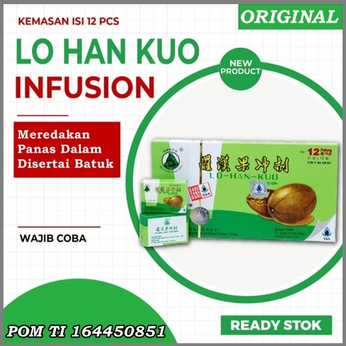 Jual LOHANKUO / LO HAN KUO INFUSION UNTUK PANAS DALAM BATUK PILEK ...