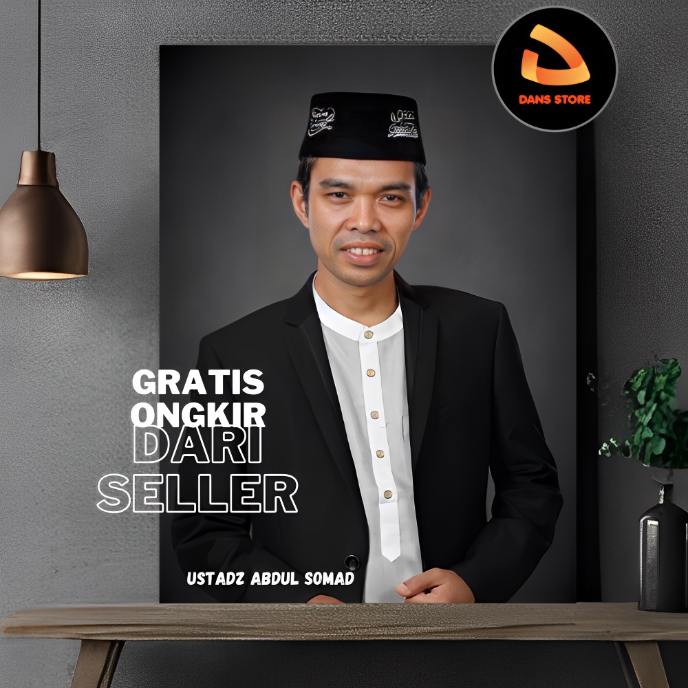 Jual Poster Ustadz Abdul Somad Poster Hiasan Dinding Papan MDF Untuk ...