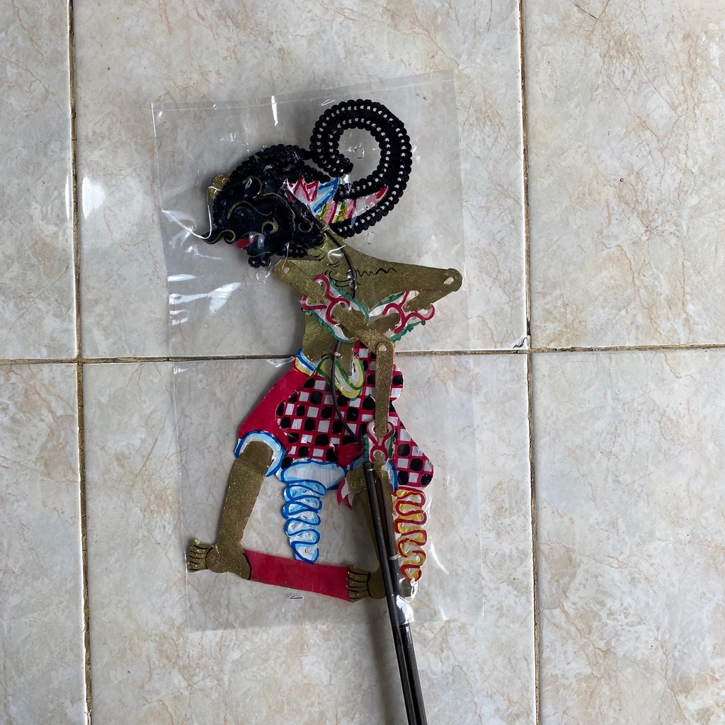 Jual [BISA COD] Wayang Kulit Bima / Werkudara 30 cm | Shopee Indonesia