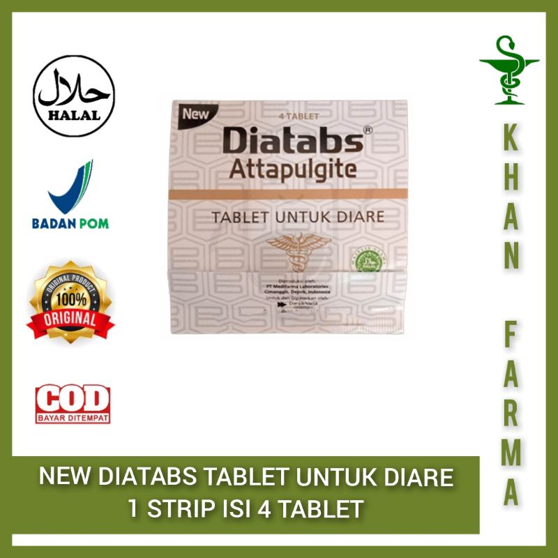 Jual NEW DIATABS TABLET UNTUK DIARE 10 STRIP | Shopee Indonesia