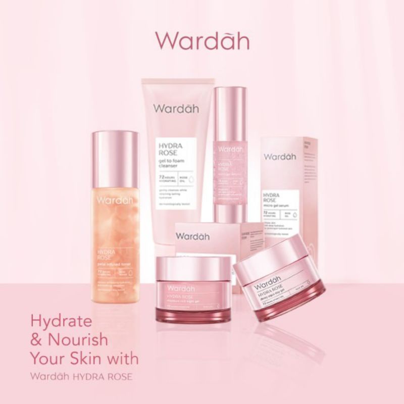Jual Wardah Hydra Rose Series | Shopee Indonesia