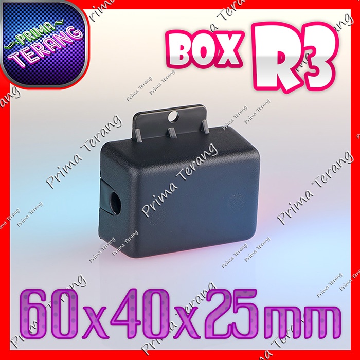 Jual Box Hitam R3 Kotak Plastik Mini Casing Komponen Box Kuping Rem 3 R ...
