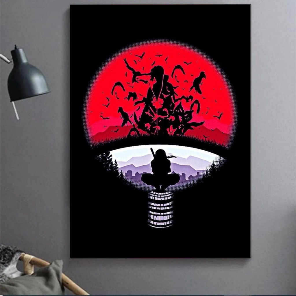Jual Poster Dinding Itachi Uchiha Anime Manga Uzumaki Naruto Boruto ...