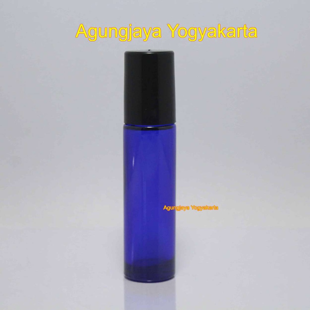 Jual Botol Roll On 10 ml Biru Original Hitam / Botol Parfum 10 ml ...