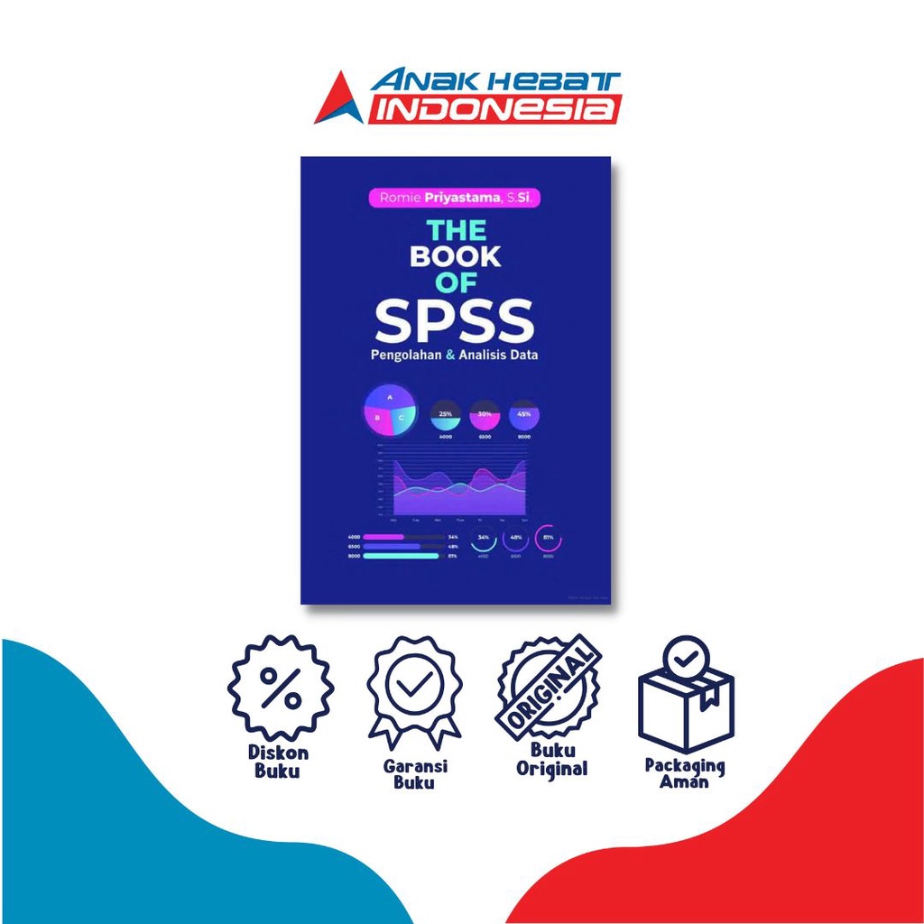 Jual Buku The Book of SPSS: Pengolahan & Analisis Data - Anak Hebat Indonesia | Shopee Indonesia