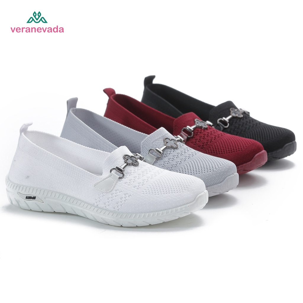 Jual Vera Nevada Sepatu Flat Slip On Wanita Shoes A26 | Shopee Indonesia