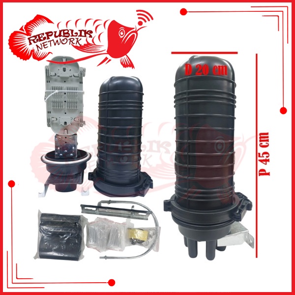 Jual Fiber Optic Joint Box Dome 48 Core|Joint Closure Dome 48 Core FO ...