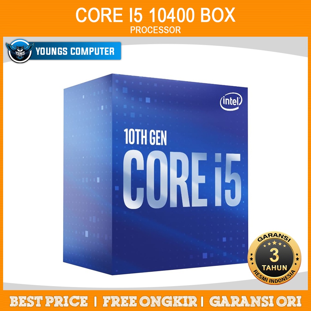 Jual INTEL CORE I5 10400 2.9GHz Upto 4.3GHz LGA 1200 BOX PROCESSOR | Shopee Indonesia
