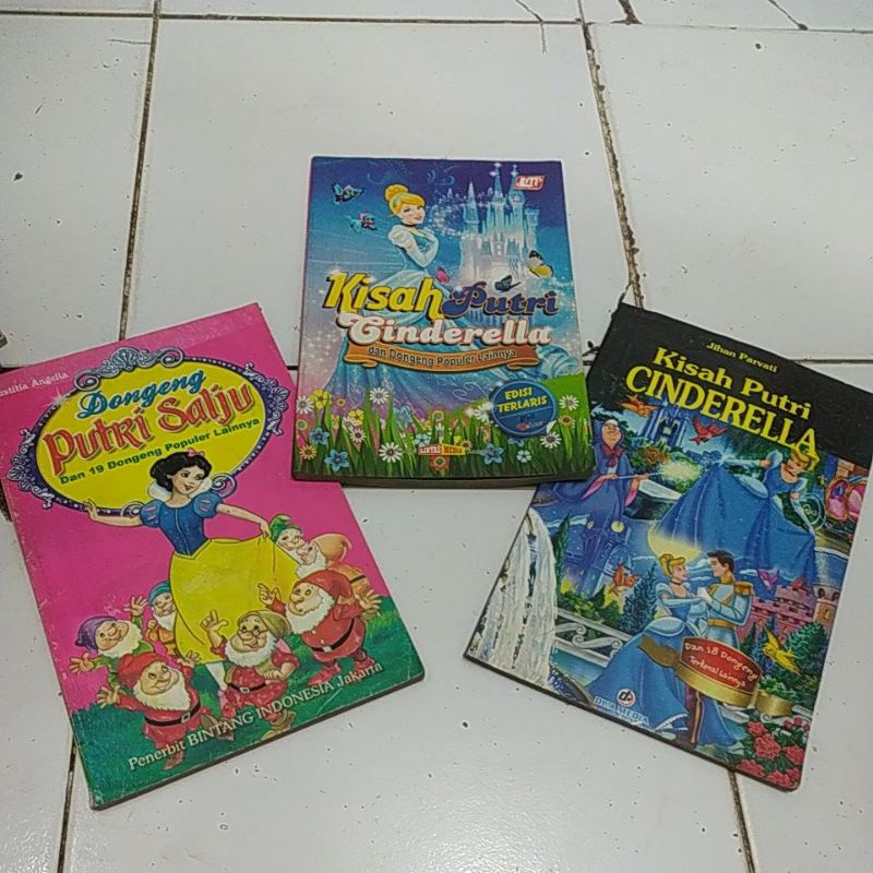 Jual Harga 1an Dongeng Putri Salju Dan Kisah Putri Cinderella Dan