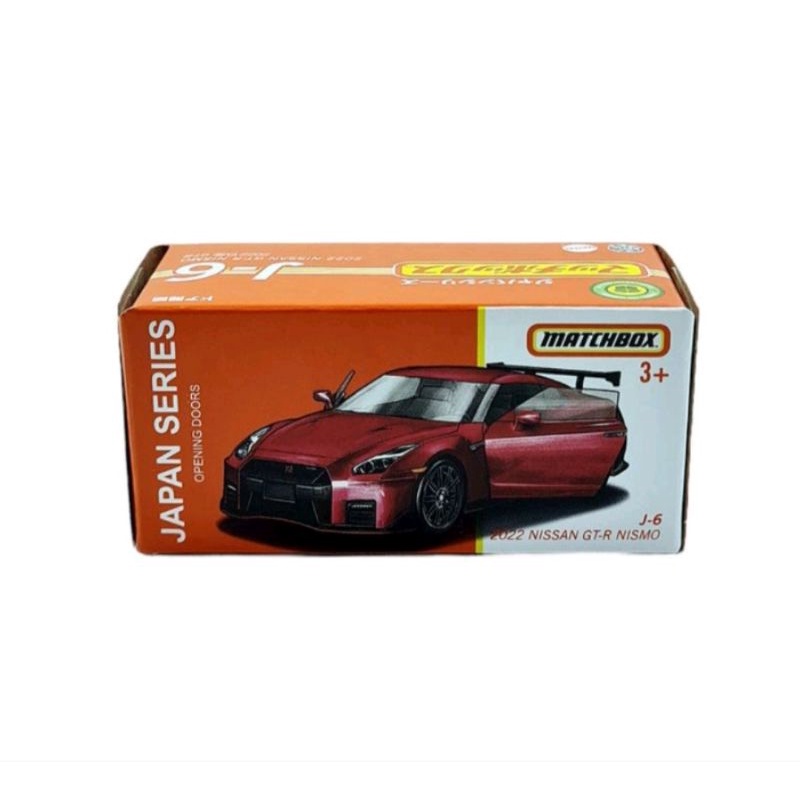 Jual Diecast Matchbox Japan Nissan GTR series 2022 Nismo GT - R New Red ...