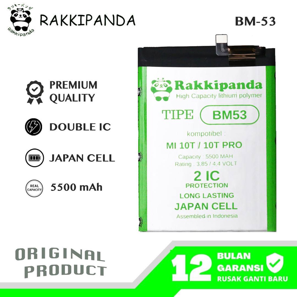 Jual RakkiPanda - BM53 Mi 10T / 10T Pro Batre Batrai Baterai | Shopee Indonesia