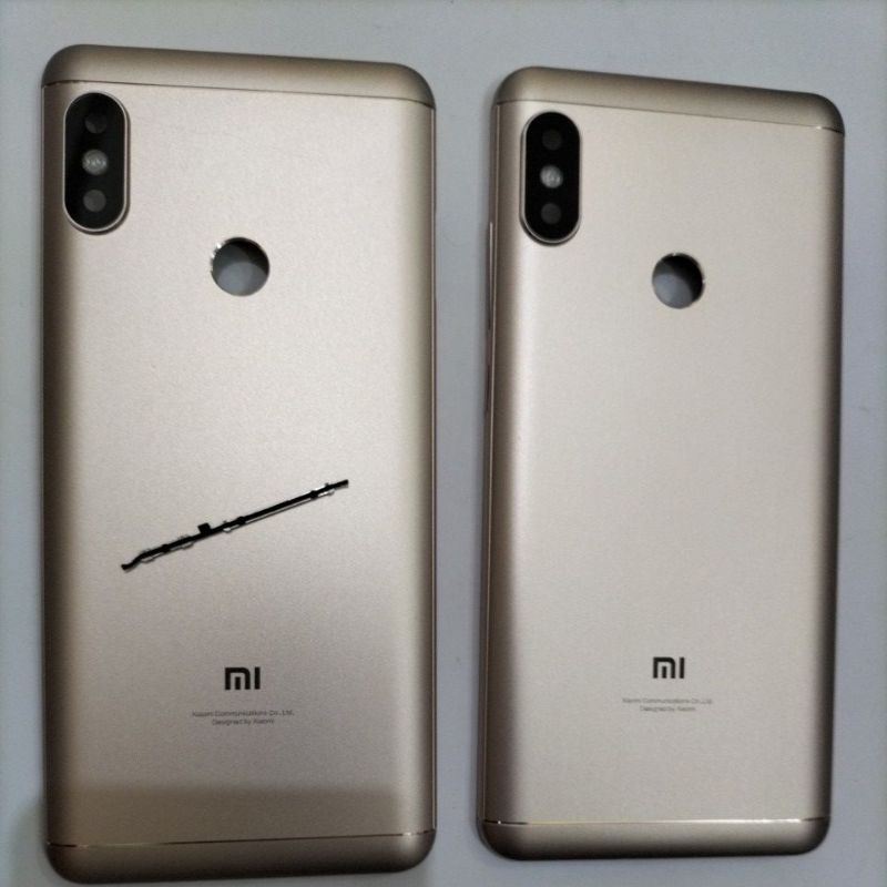 Jual Backdoor Hp/Casing Belakang Hp/BackCover Redmi Note 5Pro FULLSET+Tombol ON/OFF+Volume ...