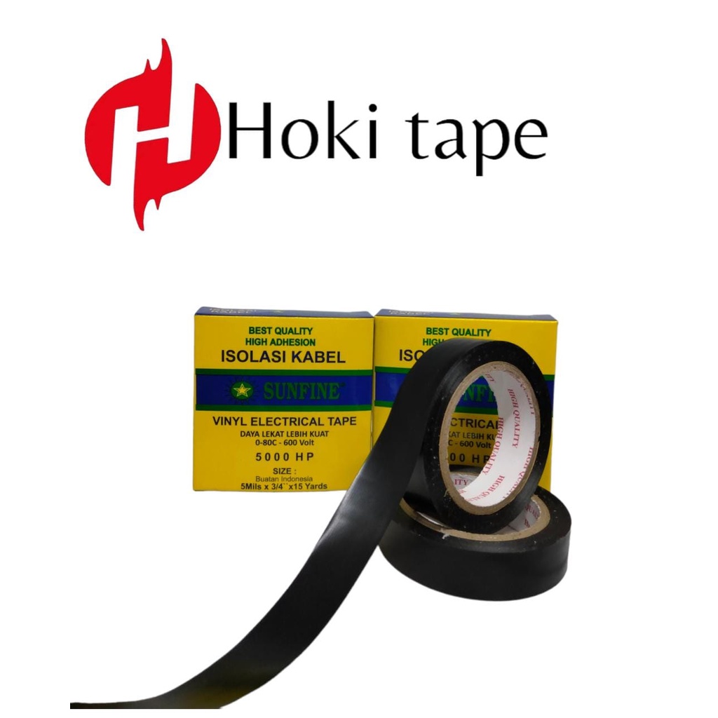 Jual Isolasi Listrik kabel 16m x 15 Yard merek Sunfine...........009 ...