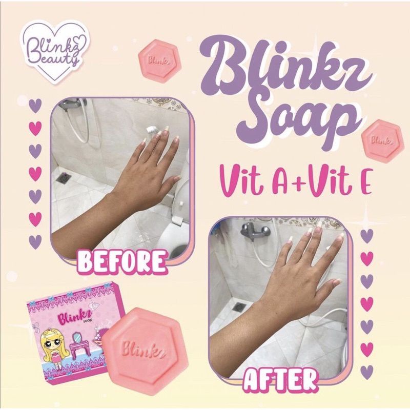 Jual BLINK SOAP BEST SELLER SABUN PEMUTIH SABUN PENCERAH MENCERAHKAN ...